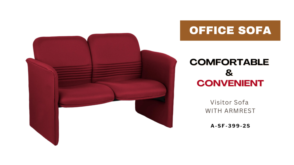 Visitor Sofa With Armrest-ASF-399 Series – TEN Office System